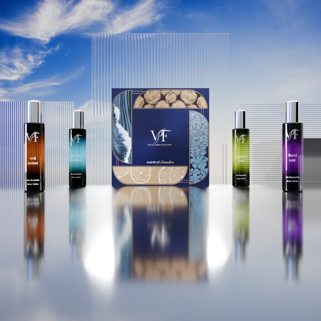 VPF - Scents of Sensation | Unisex perfume | Pack of 4